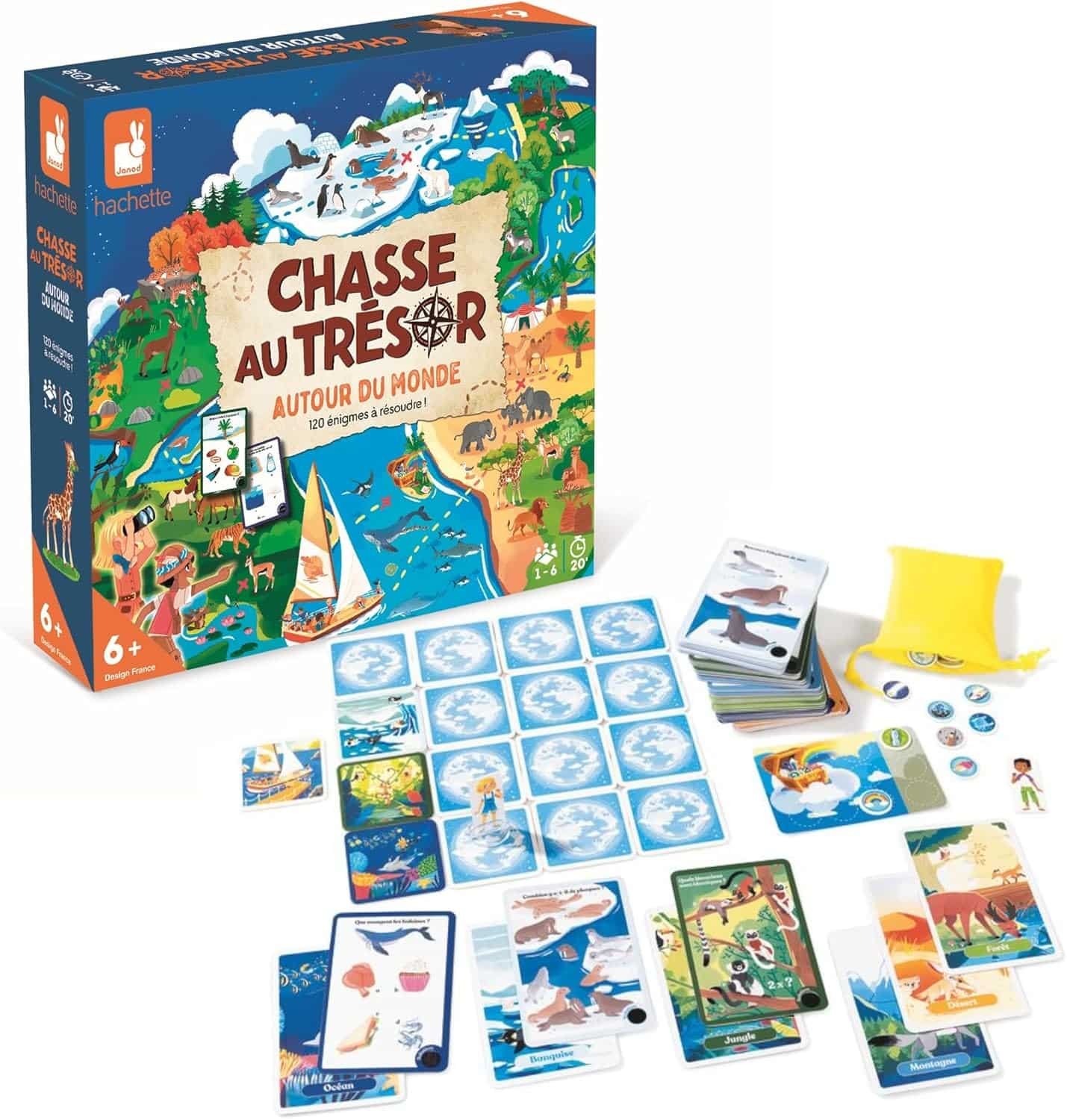 Jeux de société pour découvrir les pays du monde - Voyager en Famille